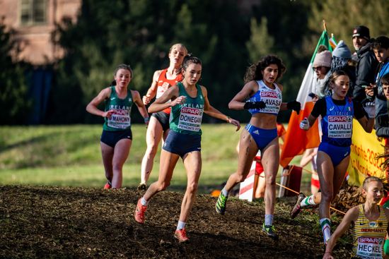 U23 Womens 6500m Irelands Danielle Donegan Editorial Stock Photo ...
