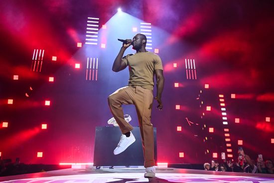 Stormzy Performing On Stage Capitals Jingle Editorial Stock Photo ...