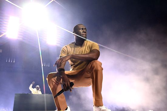 Stormzy Performing On Stage Capitals Jingle Editorial Stock Photo ...
