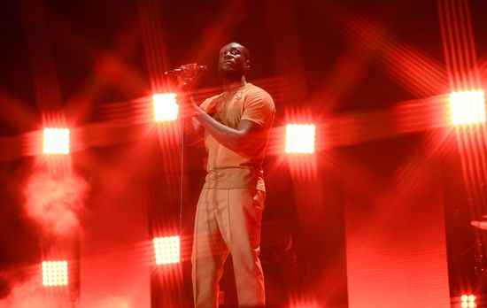 Stormzy Performing On Stage Capitals Jingle Editorial Stock Photo ...