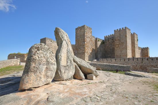 Castle Historic City Fortification Rocks Towers Editorial Stock Photo ...