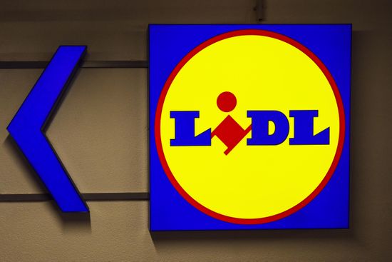 Lidl Lettering Editorial Stock Photo - Stock Image | Shutterstock
