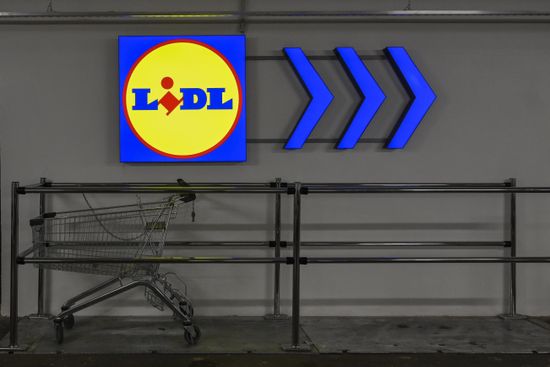 Lidl Lettering Editorial Stock Photo - Stock Image | Shutterstock