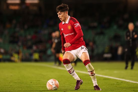 Alejandro Garnacho Manchester United Runs Ball Editorial Stock Photo ...