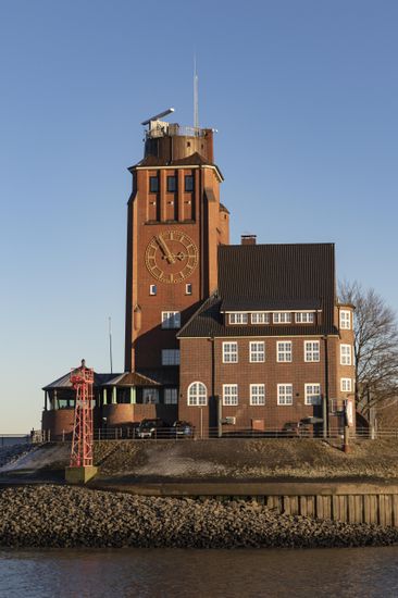 Seemannshoeft Pilot House Brick Building Erected Editorial Stock Photo ...