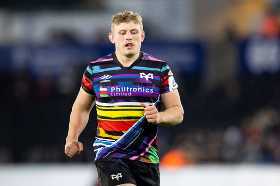 Jac Morgan Ospreys During European Rugby Editorial Stock Photo - Stock ...