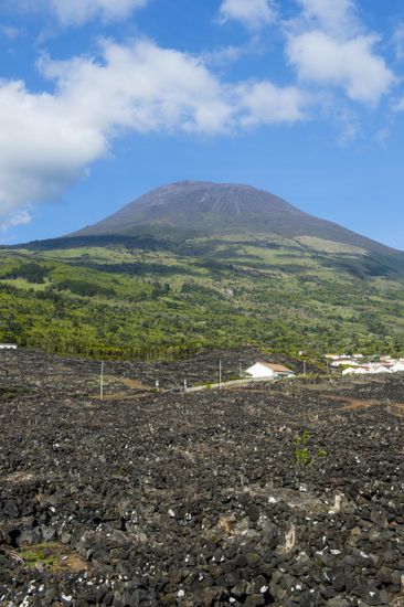 Ponta Do Pico Highest Mountain Portugal Editorial Stock Photo - Stock ...