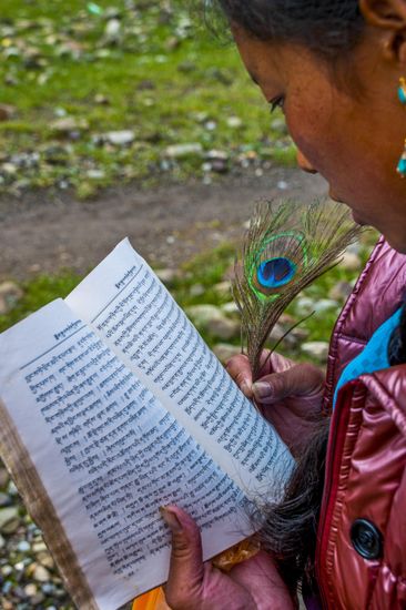 Student Writing Peasant Feather Kailash Kora Editorial Stock Photo ...