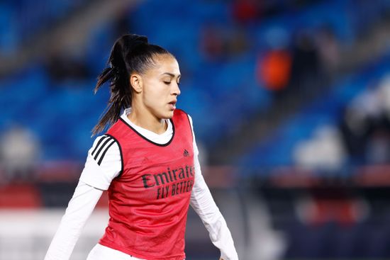 Kathellen Sousa Feitoza Real Madrid Warms Editorial Stock Photo - Stock ...