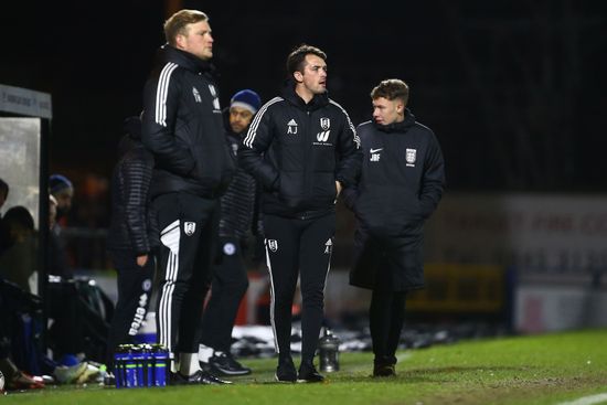 Fulham Coach Andrew Joslin Editorial Stock Photo - Stock Image ...