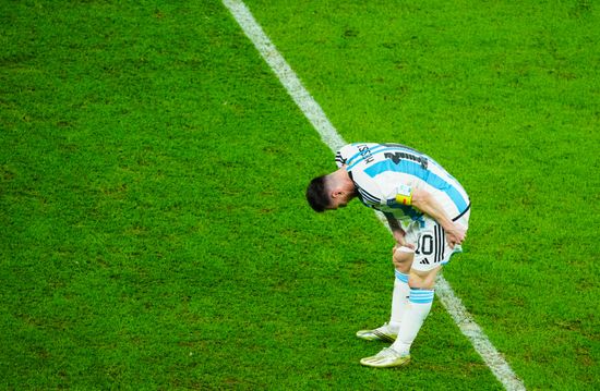 Lionel Messi Argentina Appears Be Carrying Editorial Stock Photo ...