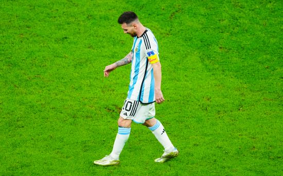 Lionel Messi Argentina Appears Be Carrying Editorial Stock Photo ...