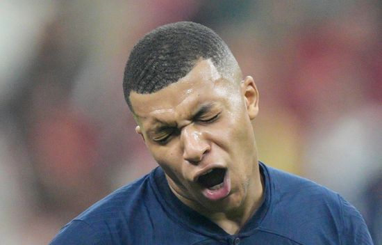 Kylian Mbappe France Frustrated Look After Editorial Stock Photo ...