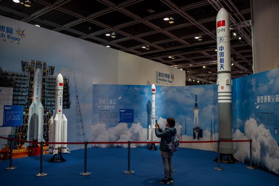 Women Taking Photos Models Chinese Rockets Editorial Stock Photo ...