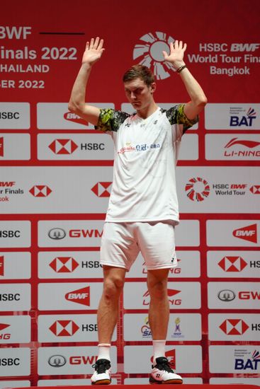Viktor Axelsen Denmark Poses On Podium Editorial Stock Photo - Stock ...