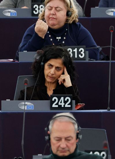 Belgian Mep Maria Arena C Group Editorial Stock Photo - Stock Image ...