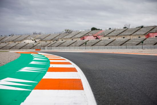 Track Ambiance During Abb Fia Formula Editorial Stock Photo - Stock ...