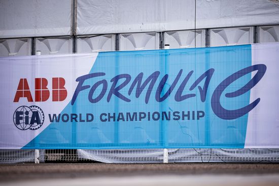 Abb Formula E Logo During Abb Editorial Stock Photo - Stock Image ...