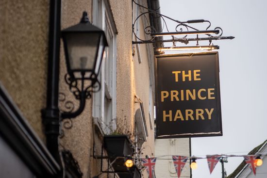 Prince Harry Pub Windsor Second Part Editorial Stock Photo - Stock ...