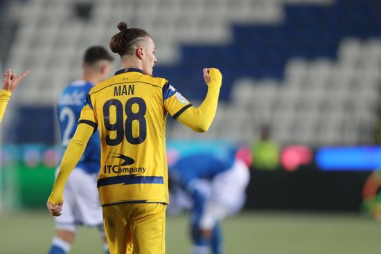 Dennis Man Parma Celebrates Editorial Stock Photo - Stock Image ...