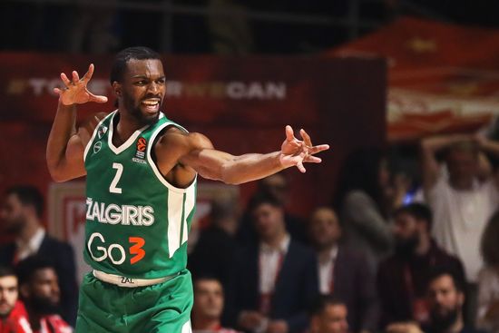Keenan Evans Zalgiris Kaunas Reacts Editorial Stock Photo - Stock Image ...
