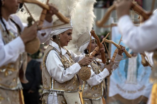 Group Women Called Matachines Dance During Editorial Stock Photo ...