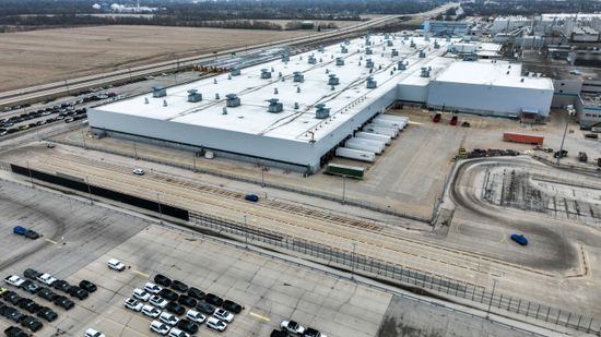 Aerial Image Made Drone Shows Stellantis Editorial Stock Photo - Stock ...