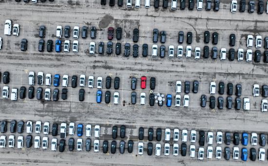 Aerial Image Made Drone Shows Stellantis Editorial Stock Photo - Stock ...