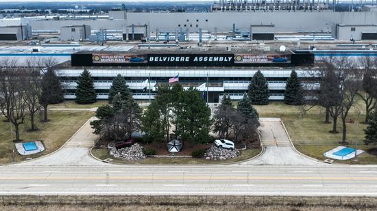Aerial Image Made Drone Shows Stellantis Editorial Stock Photo - Stock ...