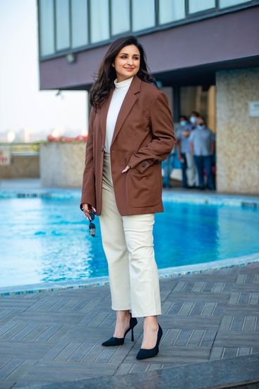 Parineeti Chopra Indian Bollywood Actress Poses Editorial Stock Photo ...
