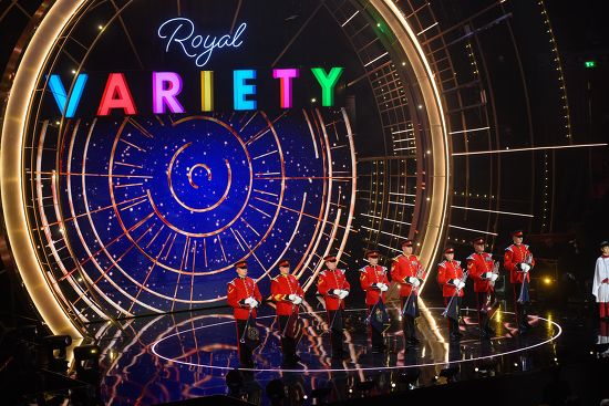 Fanfare Trumpeters Perform Onstage Editorial Stock Photo - Stock Image ...