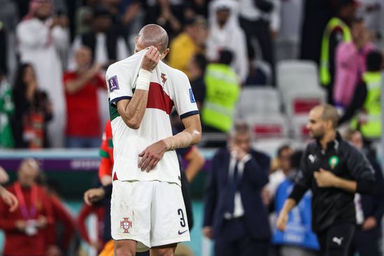 Pepe C Portugal Crying After Elimination Editorial Stock Photo - Stock ...