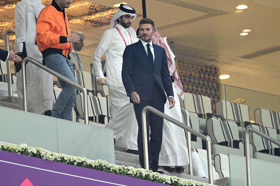 David Beckham Waiting Fifa World Cup Editorial Stock Photo - Stock ...