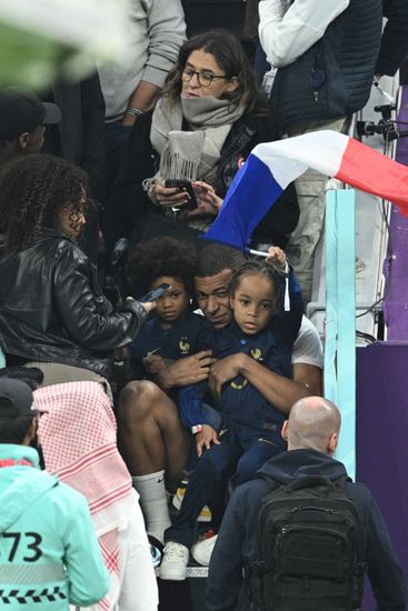 Kylian Mbappe Family Waiting Fifa World Editorial Stock Photo - Stock ...