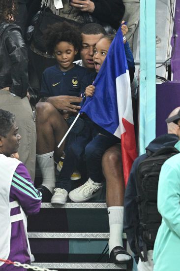 Kylian Mbappe Family Waiting Fifa World Editorial Stock Photo - Stock ...