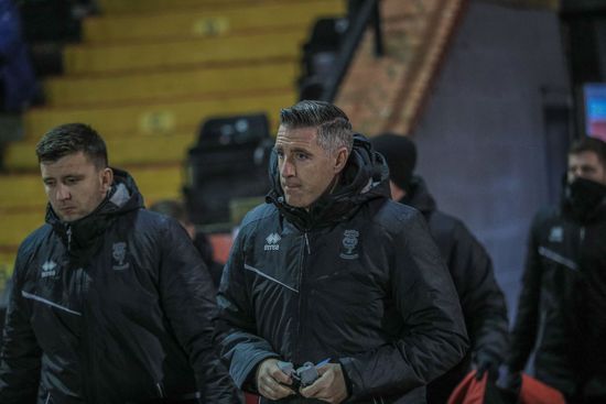 Mark Kennedy Manager Lincoln City During Editorial Stock Photo - Stock ...