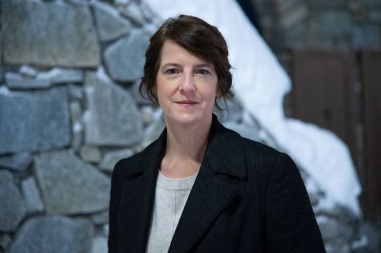 Ursula Meier Attending Portrait Session Movie Editorial Stock Photo ...