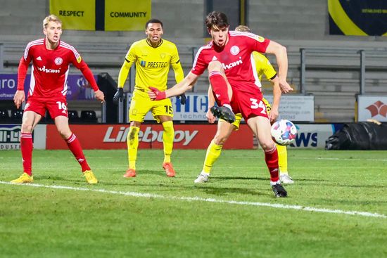 Accrington Stanley Forward Kevin Spinelli 34 Editorial Stock Photo ...