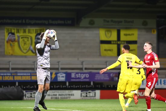 Burton Albion Goalkeeper Ben Garratt 1 Editorial Stock Photo - Stock ...