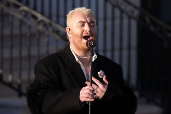 British Singer Sam Smith Performs During Editorial Stock Photo - Stock ...