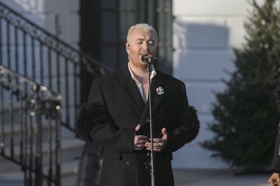 Singer Sam Smith Sings Stay Me Editorial Stock Photo - Stock Image ...