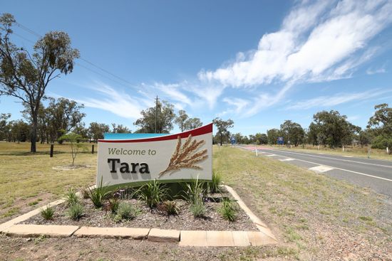 Signage Seen Tara Queensland Australia 14 Editorial Stock Photo - Stock ...