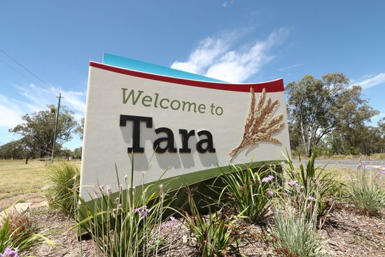 Signage Seen Tara Queensland Australia 14 Editorial Stock Photo - Stock ...