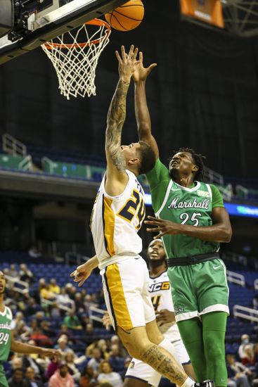 Uncgreensboro Senior Dante Treacy 24 Marshall Editorial Stock Photo ...