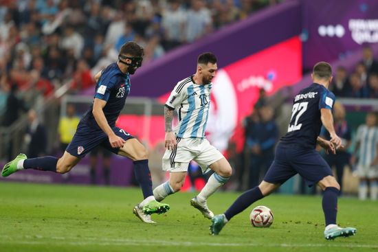 Lr Josko Gvardiol Cro Lionel Messi Editorial Stock Photo - Stock Image ...