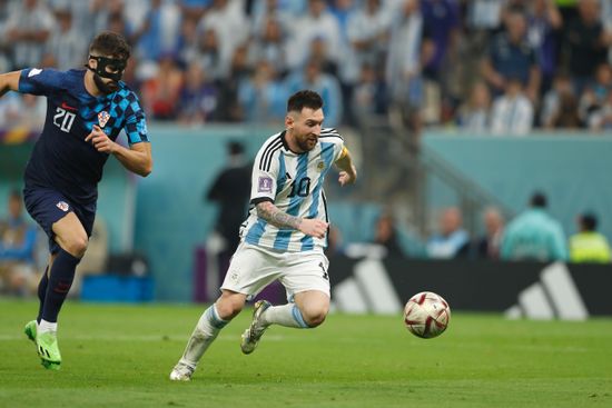 Lr Josko Gvardiol Cro Lionel Messi Editorial Stock Photo - Stock Image ...