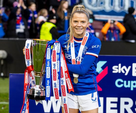 Rangers Womens Forward Brogan Hay Sky Editorial Stock Photo - Stock ...