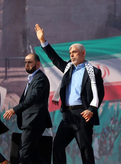 Yahia Alsinwar C Gaza Strip Chief Editorial Stock Photo - Stock Image ...