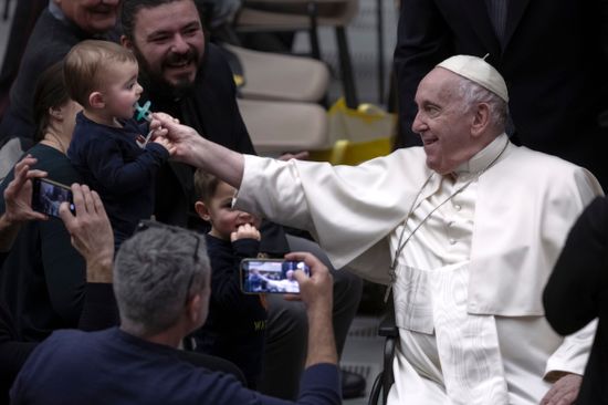 Pope Francis Plays Childs Pacifier During Editorial Stock Photo - Stock ...