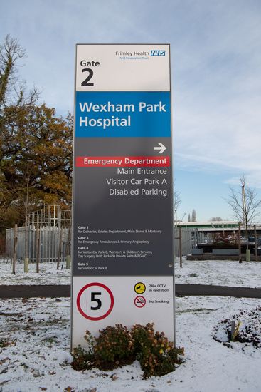 Wexham Park Hospital Slough Part Frimley Editorial Stock Photo - Stock ...